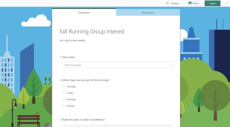Survey or quiz your friends and family with Microsoft Forms, now ...