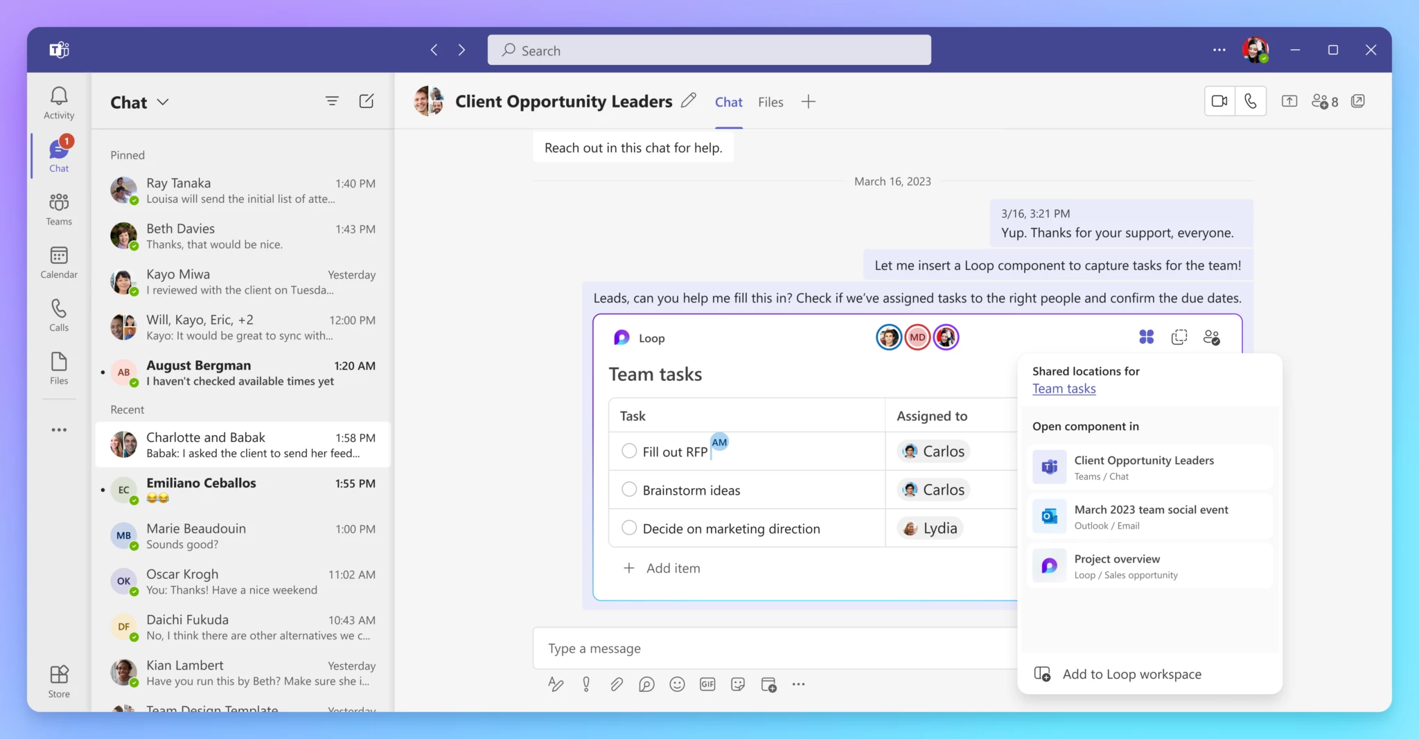 微軟預覽Office協同工具Loop，也加入了AI工具Copilot | iThome