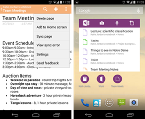 OneNote for Android update: Do more in less time | Microsoft 365 Blog