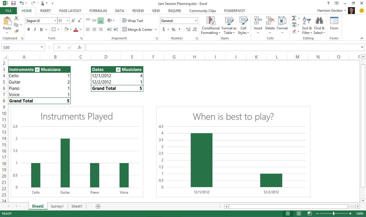 How To Analyze Survey Data In Excel