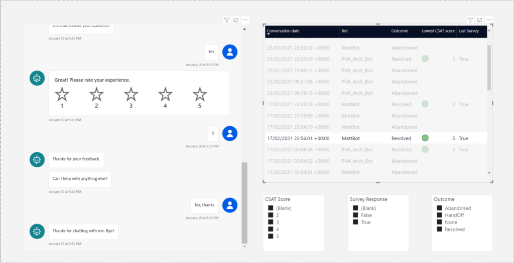 Transcript viewer - now available as part of PVA Custom Analytics ...