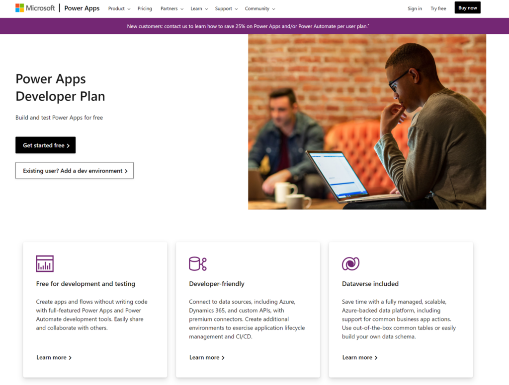 Signing up for a developer plan for Power Virtual Agents | Microsoft ...