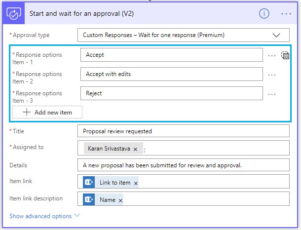 Introducing Custom Response Options for Approvals - Microsoft Power ...