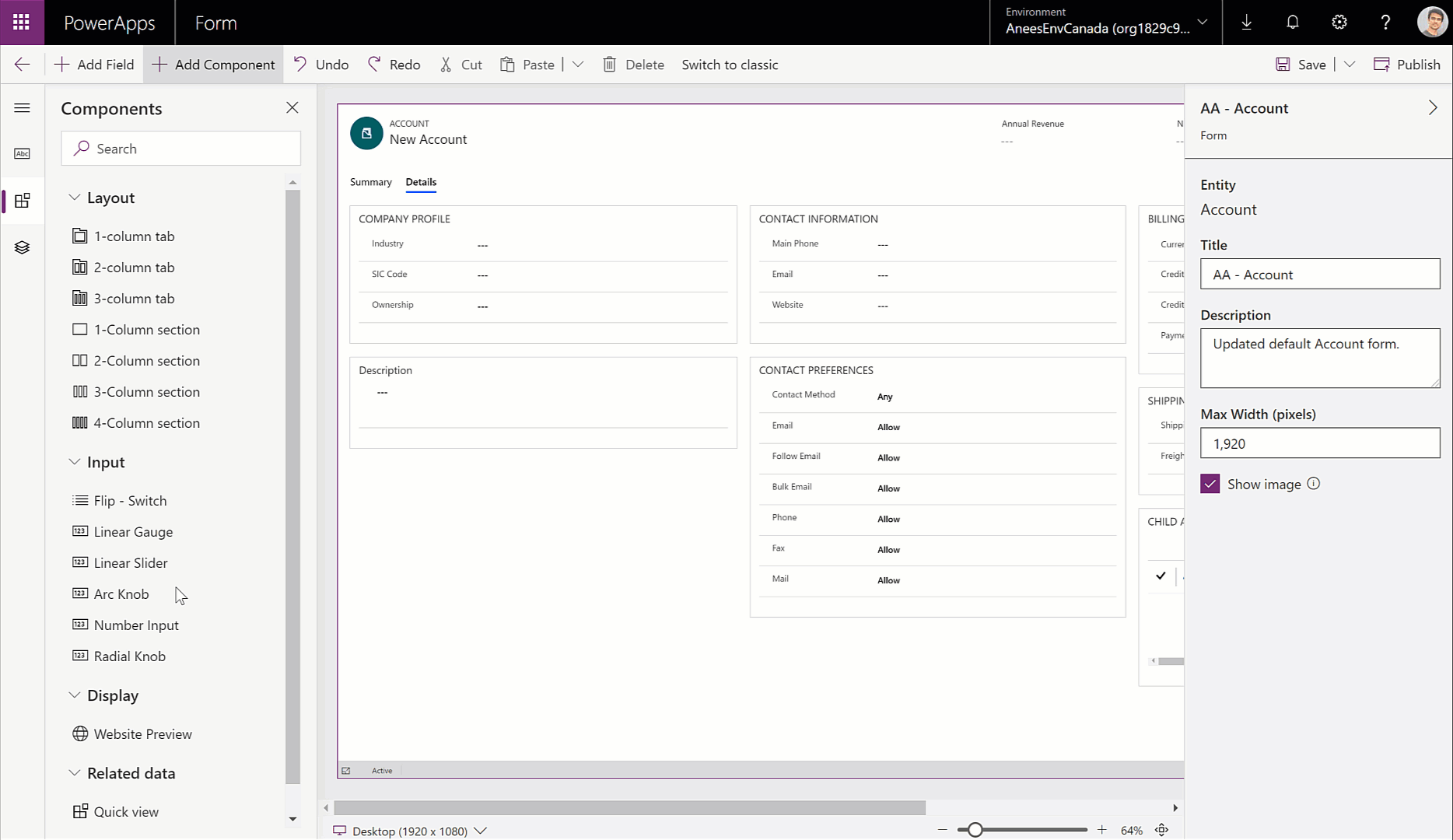 Announcing the general availability of the new model-driven form ...