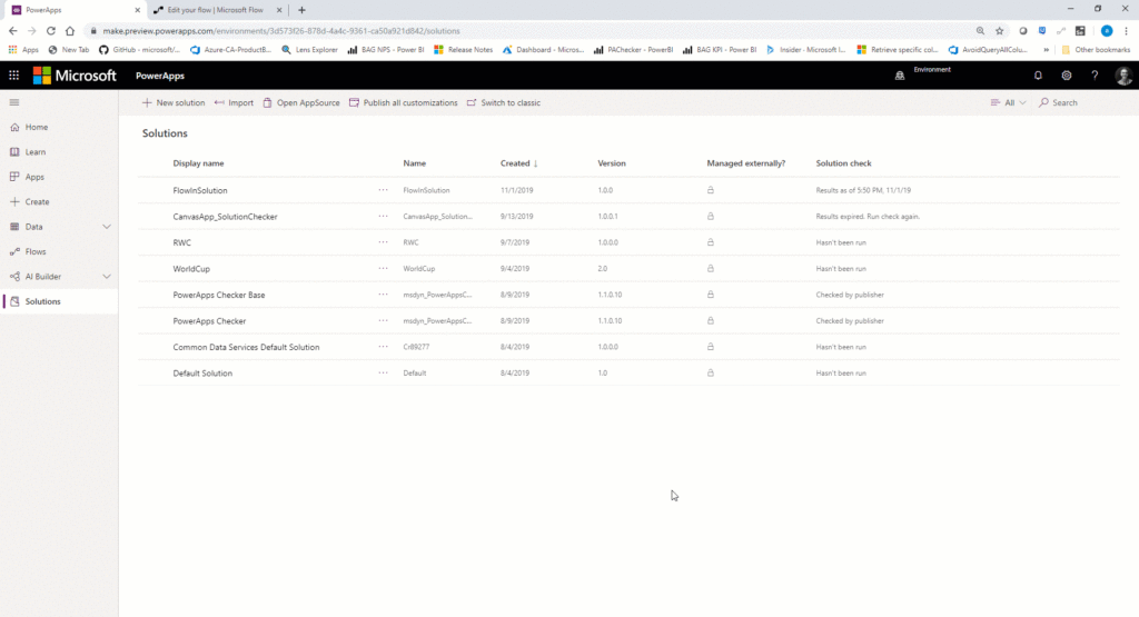 Power Apps checker now includes Flow checker results for Flows in ...