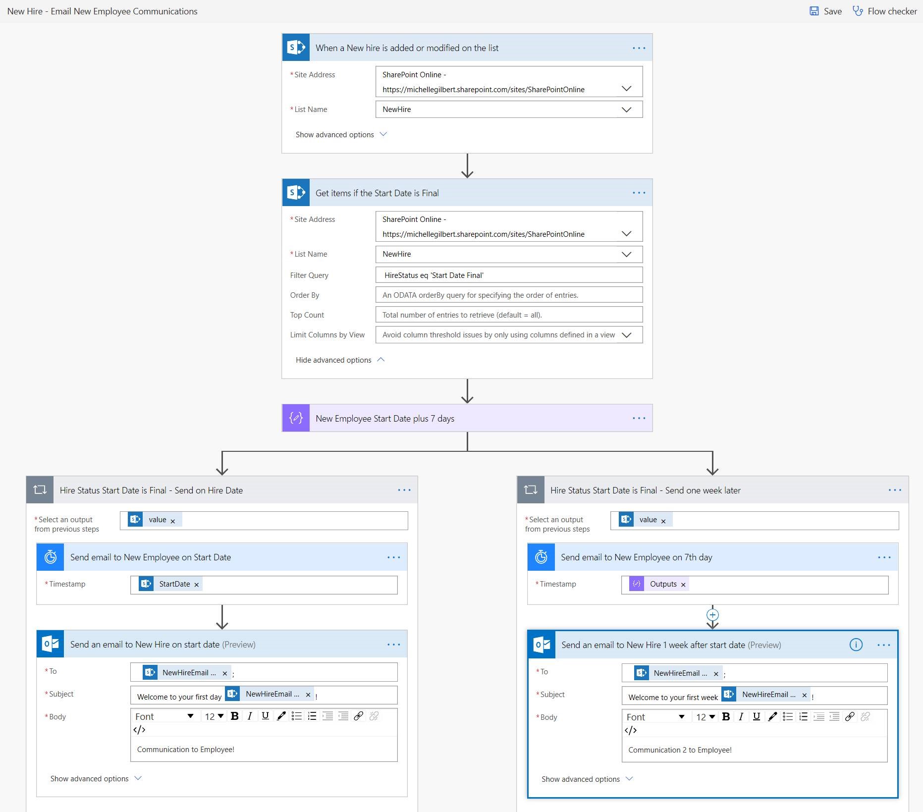Beginner | Flow of the Week : Automate Onboarding Communications with ...