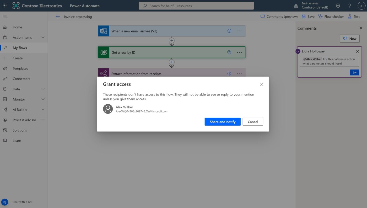 Collaborative comments in Power Automate - Microsoft Power Platform Blog