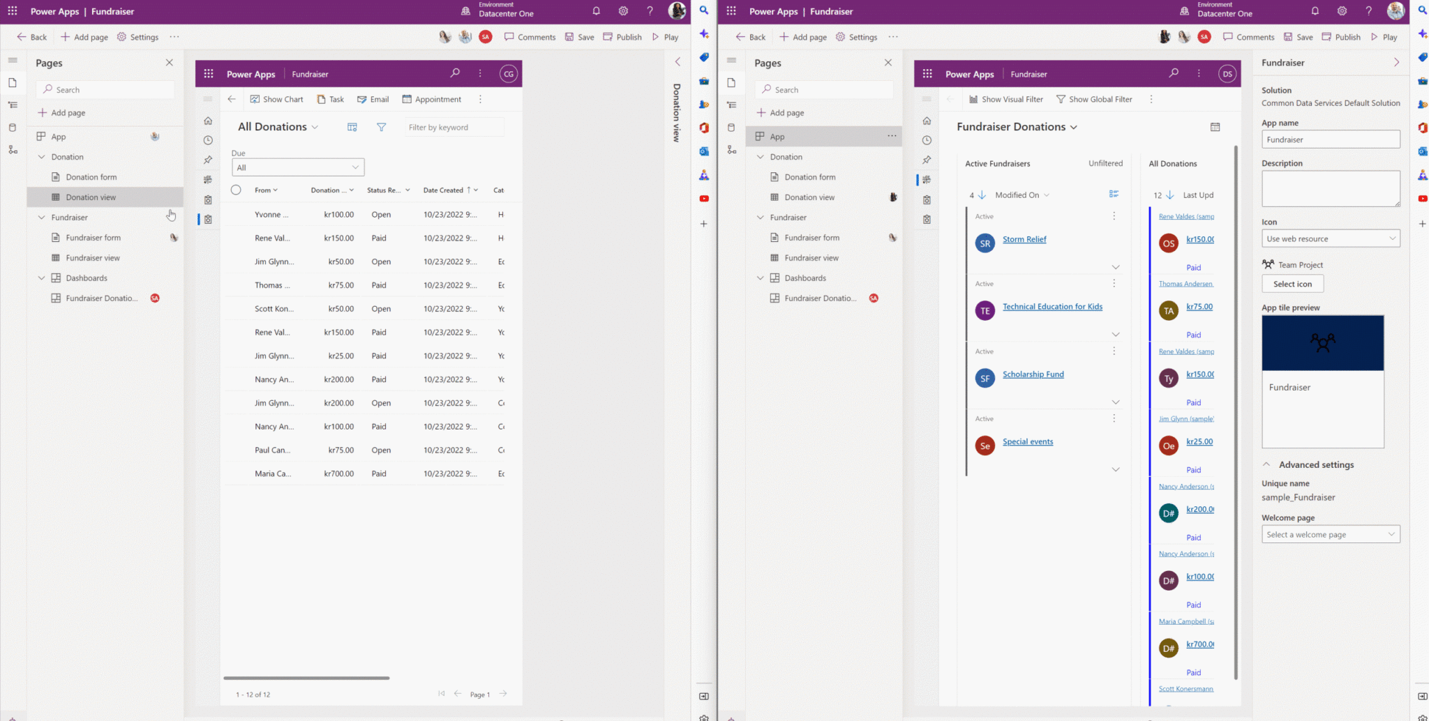 Announcing public preview of coauthoring in Modern app designer ...