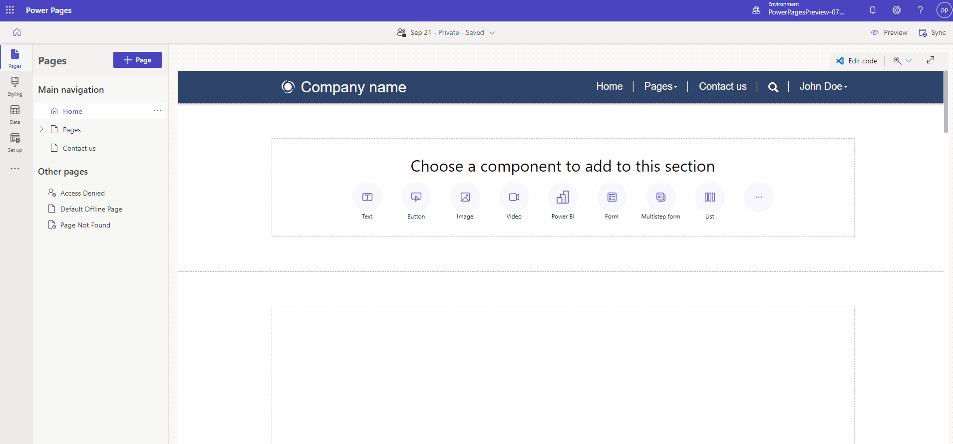 Announcing Multistep form in Power Pages design studio! - Microsoft ...