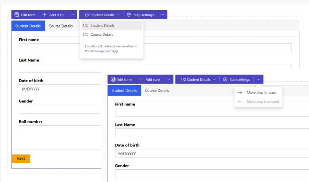 Announcing Multistep form in Power Pages design studio! - Microsoft Power Platform Blog