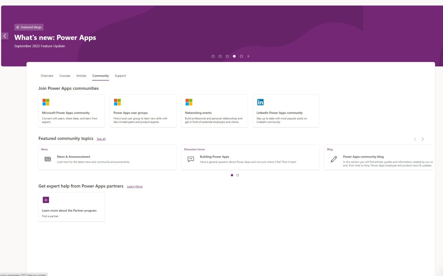 Update: Release of Modern Learn page in Power Apps! - Microsoft Power ...