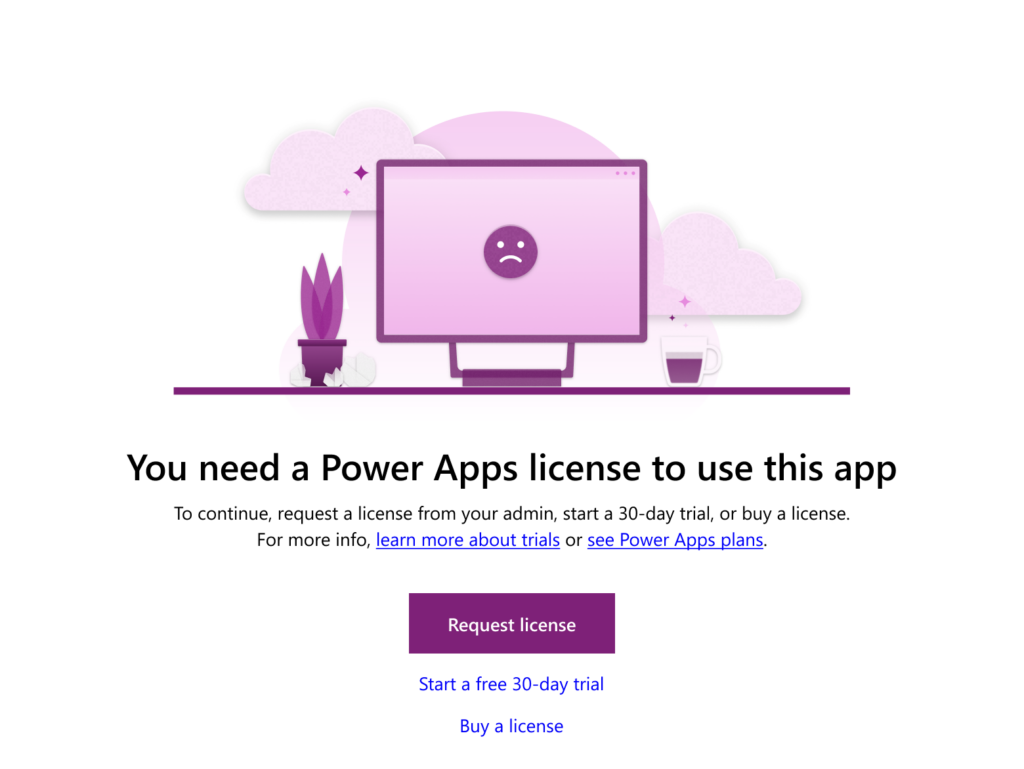 New: Request a Power Apps premium license from org admins - Microsoft ...
