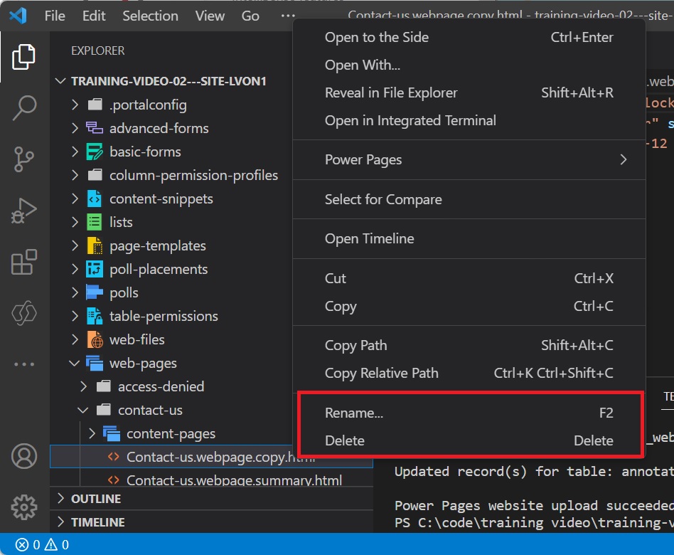 Power Pages code editing improvements with Visual Studio Code - Microsoft Power Platform Blog