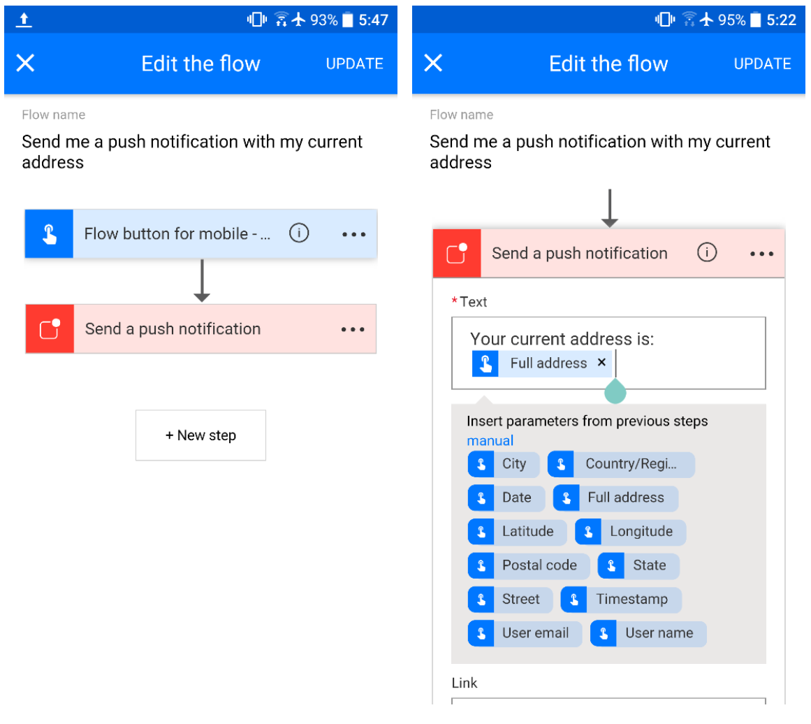 Flow Mobile now supports Button Trigger tokens - Microsoft Power ...