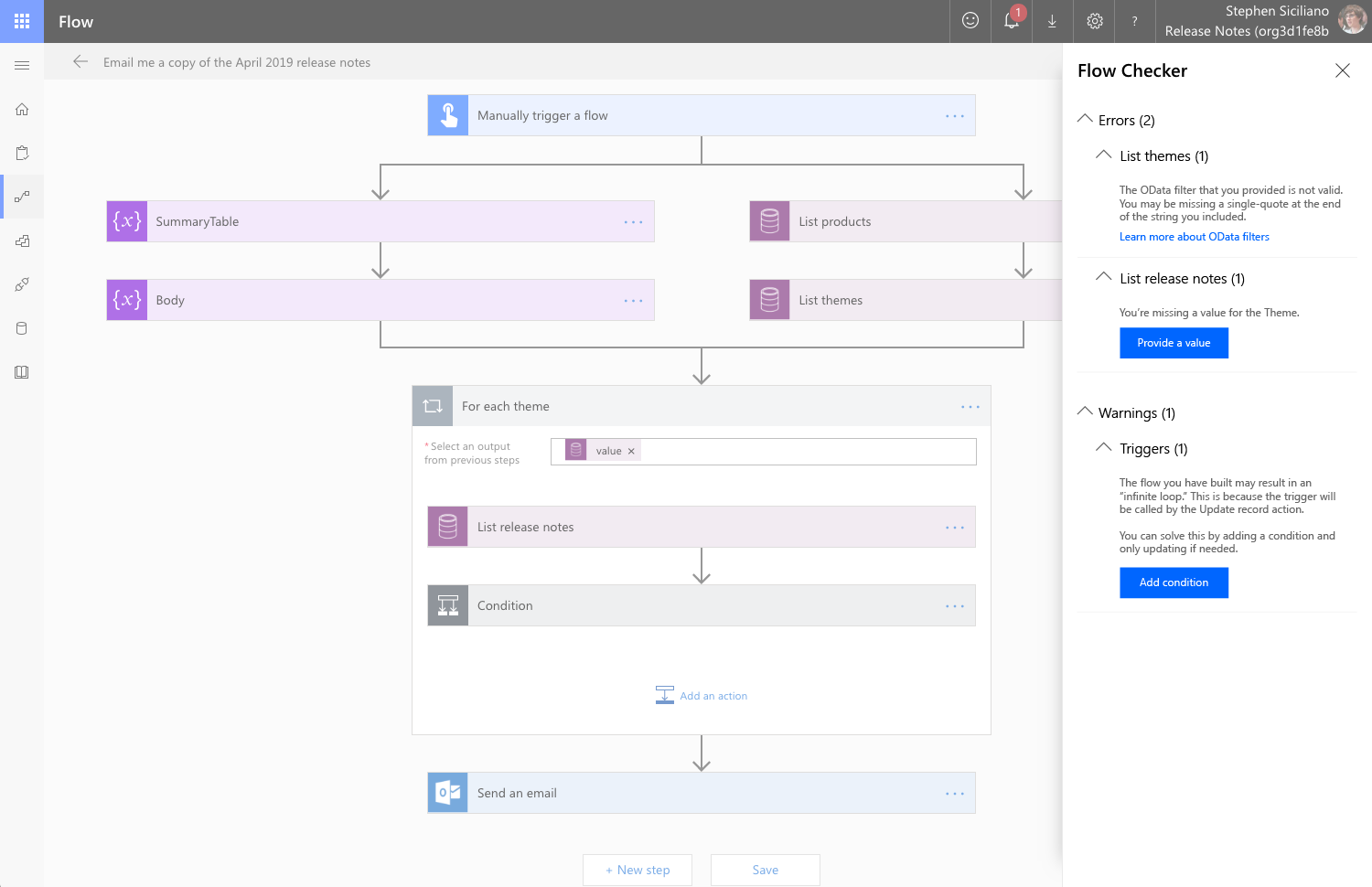 April 2019 Release launches with new features for Microsoft Flow ...