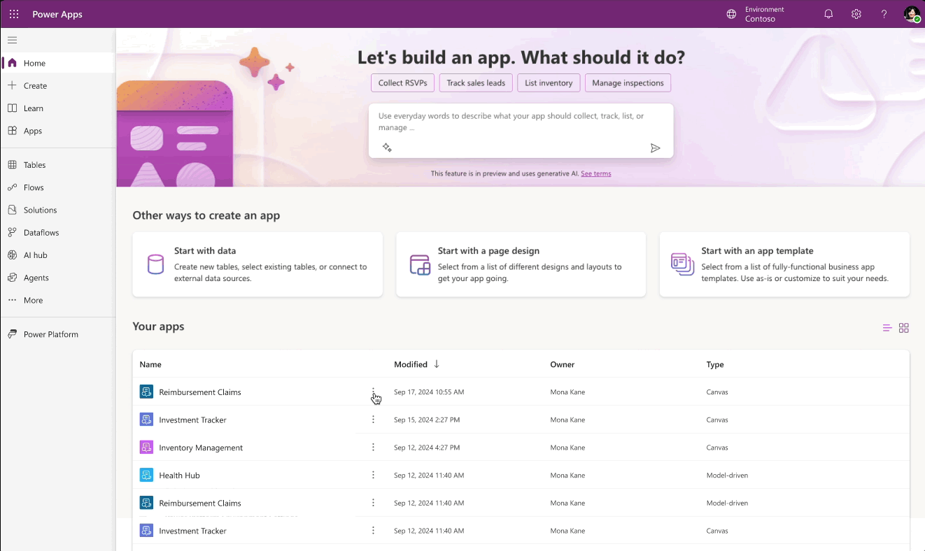 Intelligent apps: Now created with a plan, optimized with agents, and scaled on a fully managed ...