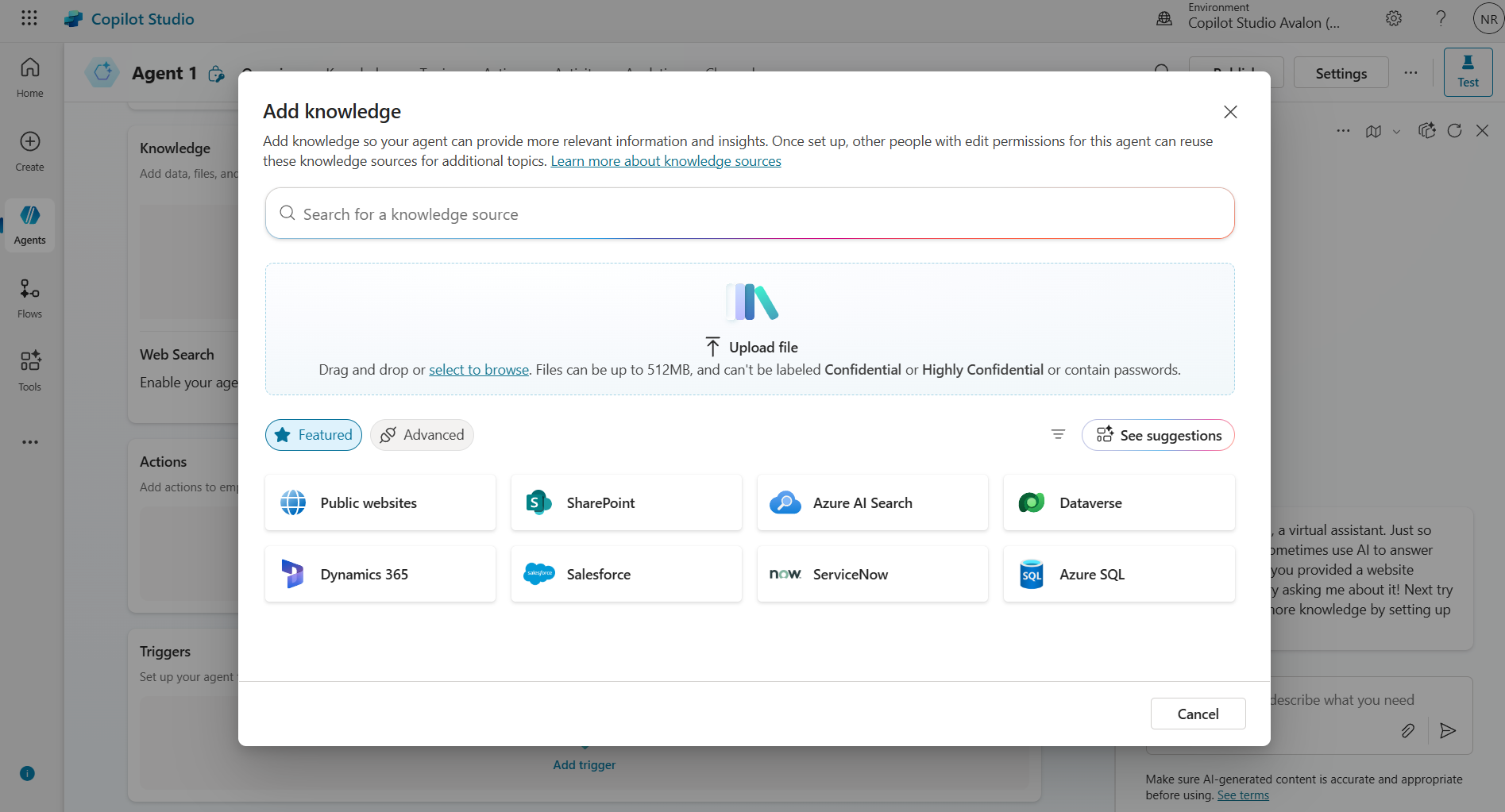 Dataverse Knowledge in Copilot Studio: Multiline Text Columns and File Columns. - Microsoft ...