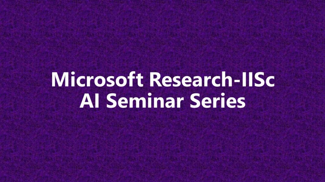 Microsoft Research Lab - India - Microsoft Research