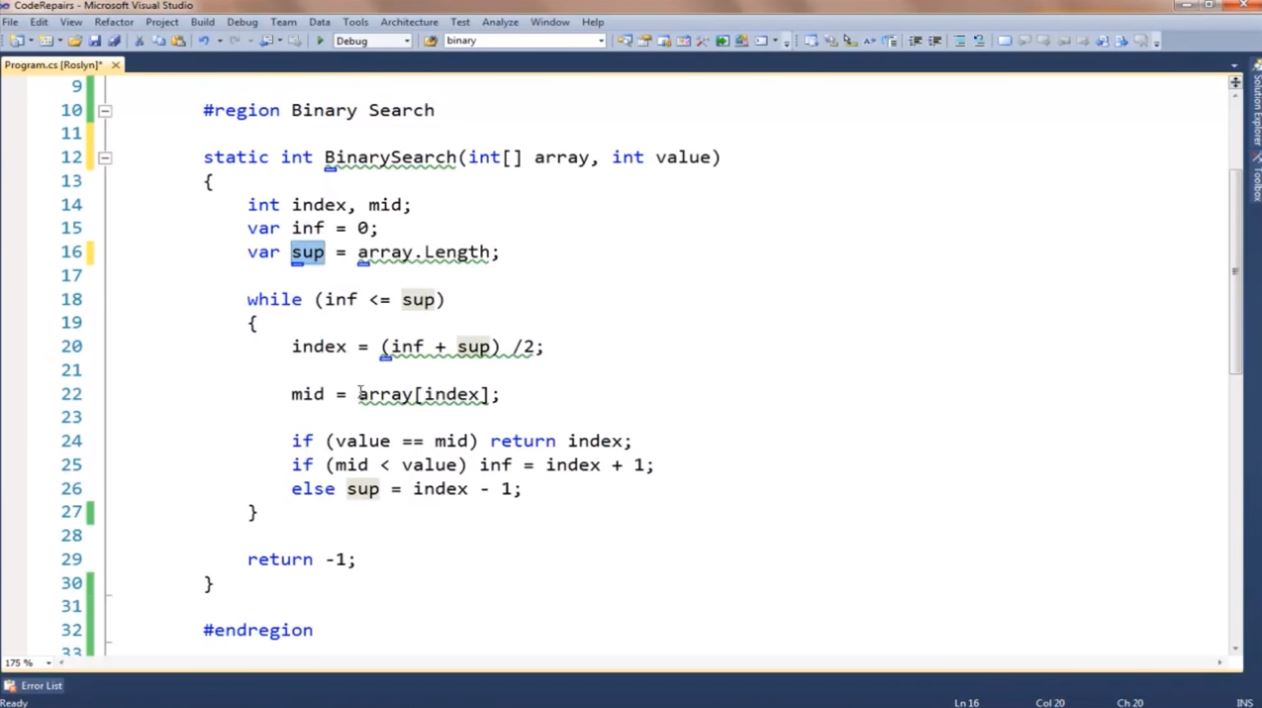 Demo of the CodeContracts static checker with code fixes - Microsoft ...
