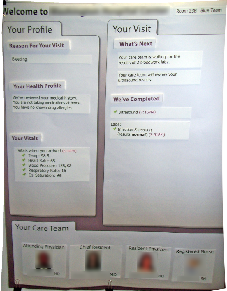 Designing Patient-Centric Information Displays for Hospitals ...