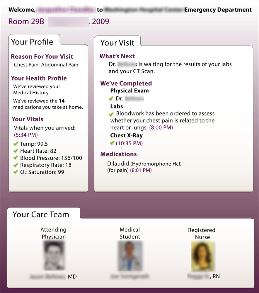 Designing Patient-Centric Information Displays for Hospitals ...