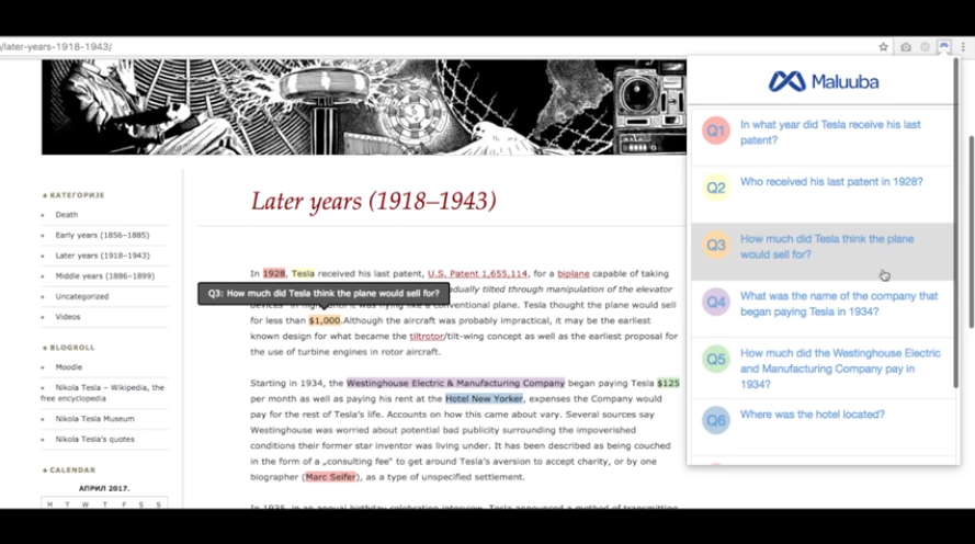 Advancing Machine Comprehension With Question Generation Microsoft Research