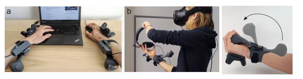 Physics matters: Haptic PIVOT, an on-demand controller, simulates ...