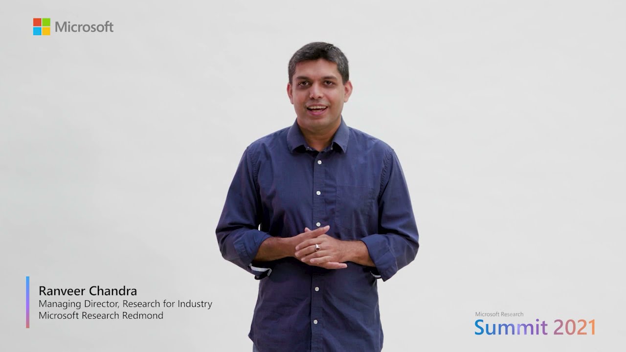 Opening Remarks: Research for Industry - Microsoft Research