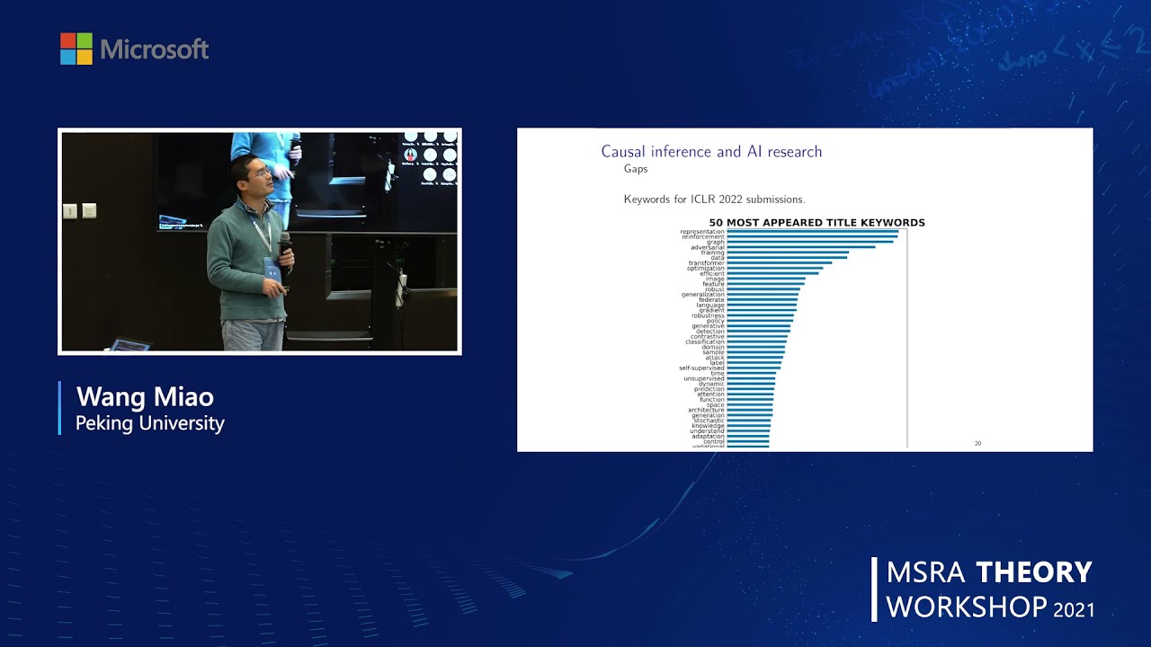 Talk: Causal inference, observational studies, and the 2021 Nobel Prize in Economics - Microsoft ...