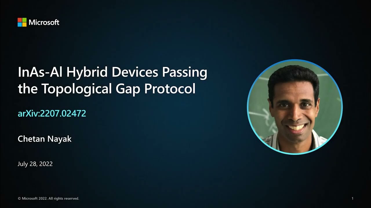 A discussion with Sankar Das Sarma and Chetan Nayak - Microsoft Research