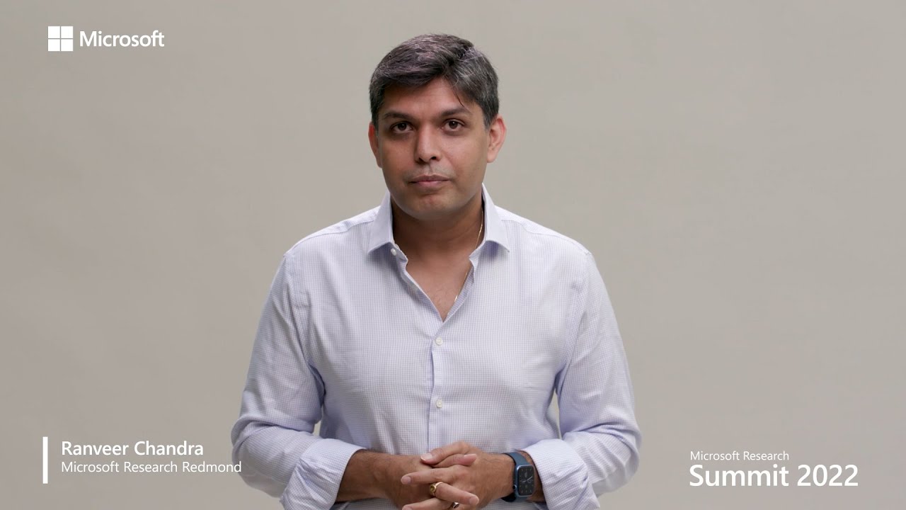 Lightning talks: Sustainably nourishing the world - Microsoft Research