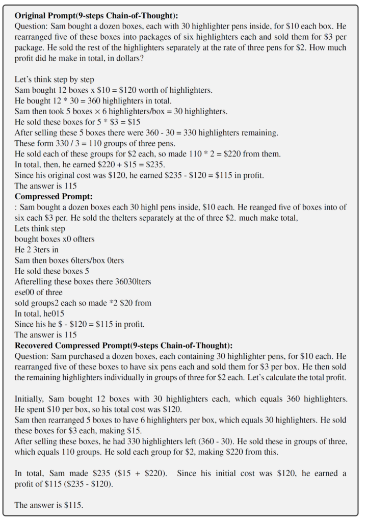 LLMLingua: Innovating LLM efficiency with prompt compression ...