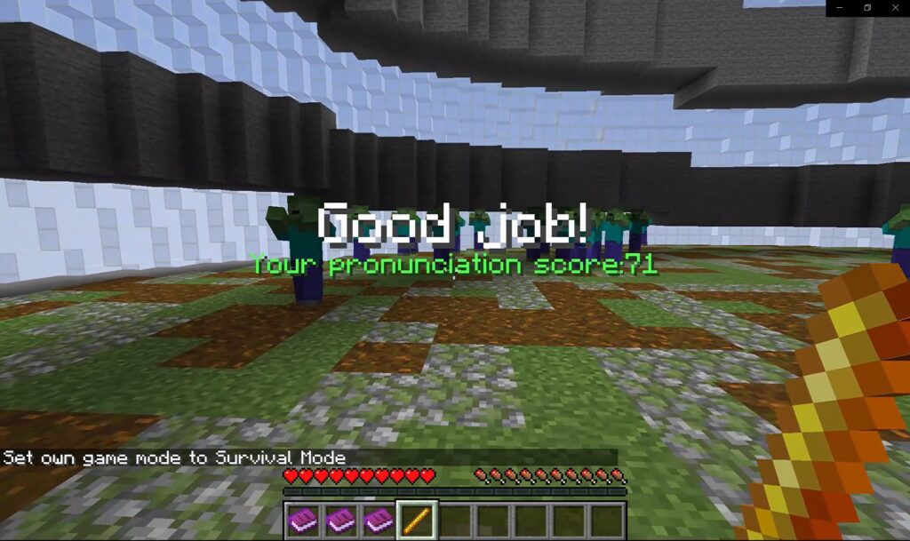 Minecraft Word Adventure - Microsoft Research: Overview