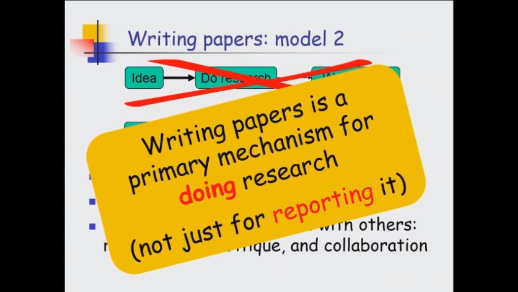 How to Write a Great Research Paper - Microsoft Research