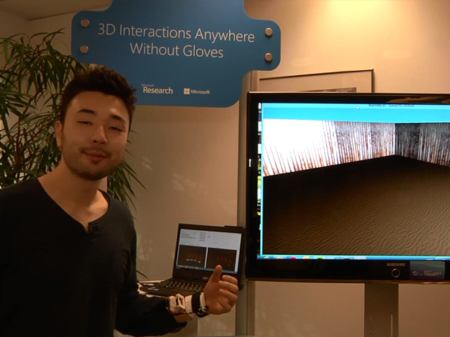Freehand 3D Interactions Anywhere Without Gloves - Microsoft Research