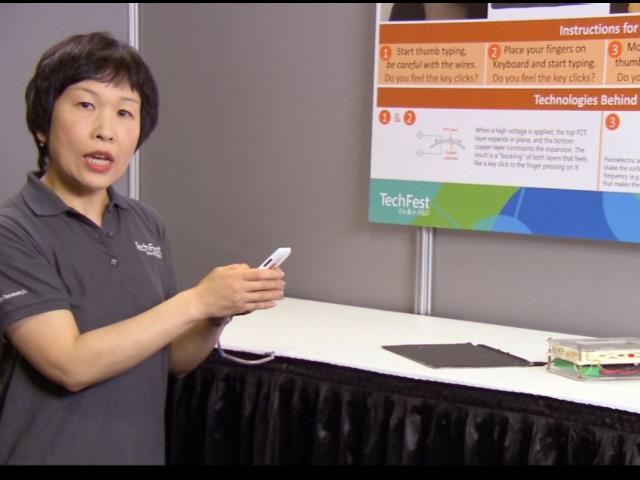 Haptic Feedback at the Fingertips - Microsoft Research