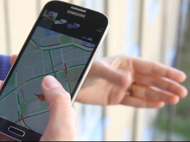 In-Air Gestures Around Unmodified Mobile Devices - Microsoft Research