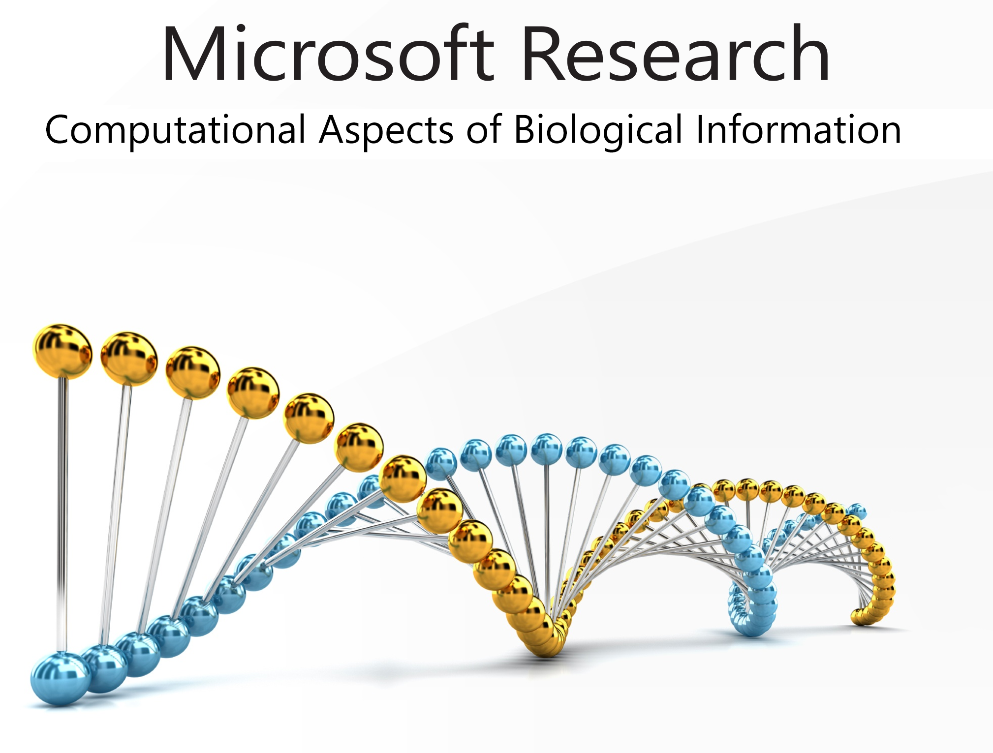 Computational Aspects of Biological Information 2016 - Microsoft Research