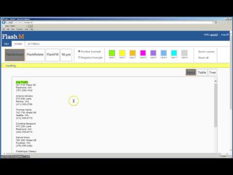 Programming by Examples (PBE): FlashExtract - Microsoft Research
