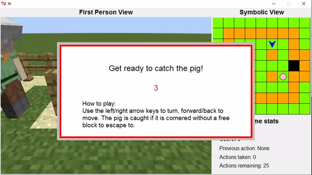 Catch the Pig - The Malmo Collaborative AI Challenge - Microsoft Research