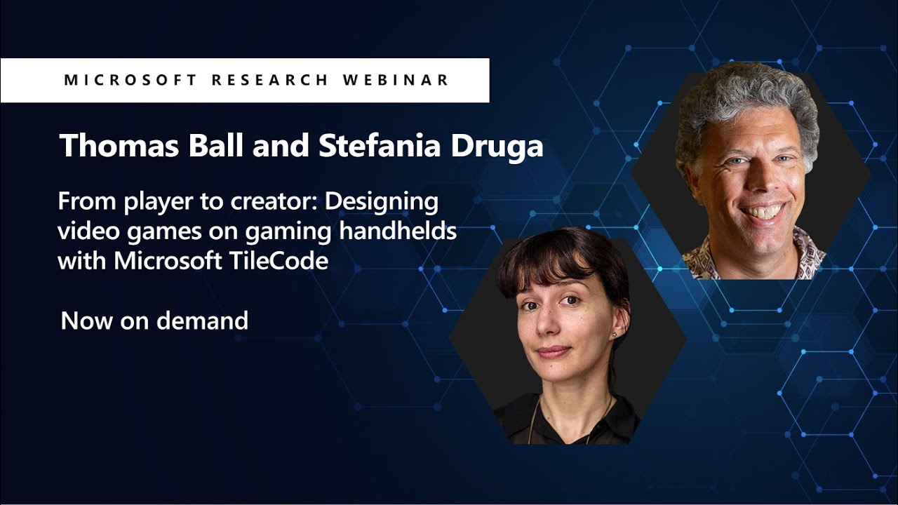 From player to creator: Designing video games on gaming handhelds with Microsoft TileCode ...