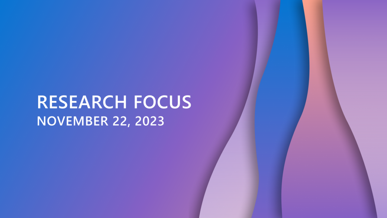 Research Focus: Week of January 13, 2025 - Microsoft Research