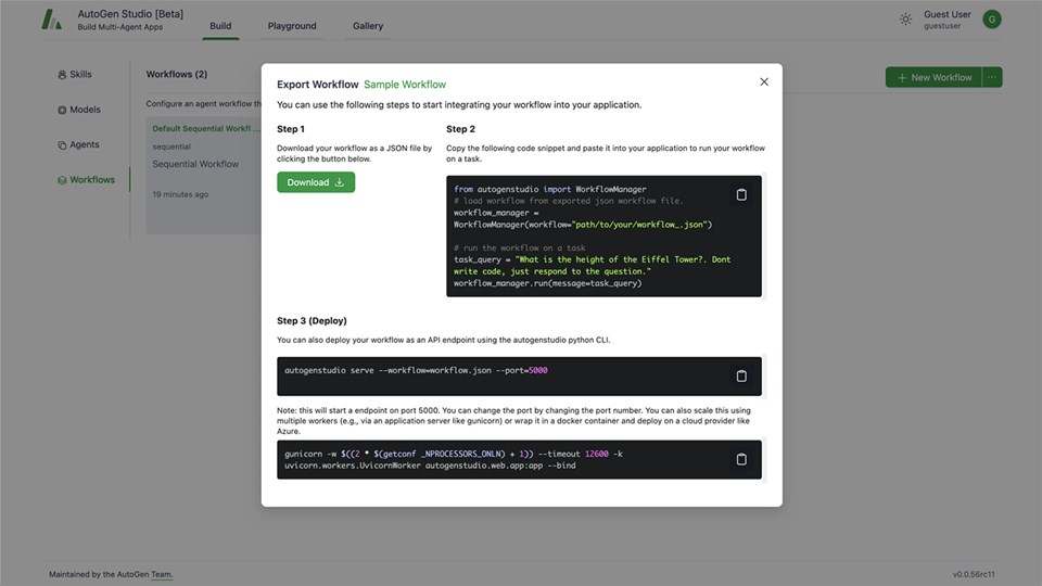 Introducing AutoGen Studio: A low-code interface for building multi ...
