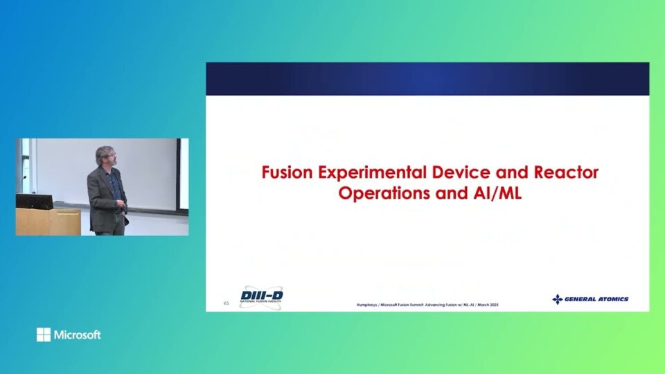 AI as an Accelerator for Fusion - Microsoft Research