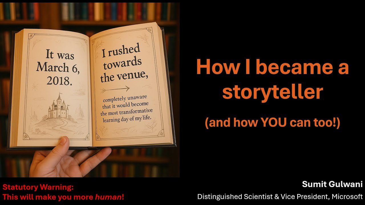 How I became a StoryTeller (and how YOU can too) - Microsoft Research