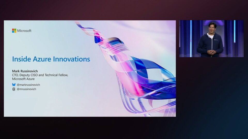 Inside Azure innovations with Mark Russinovich | Microsoft Build 2025 ...
