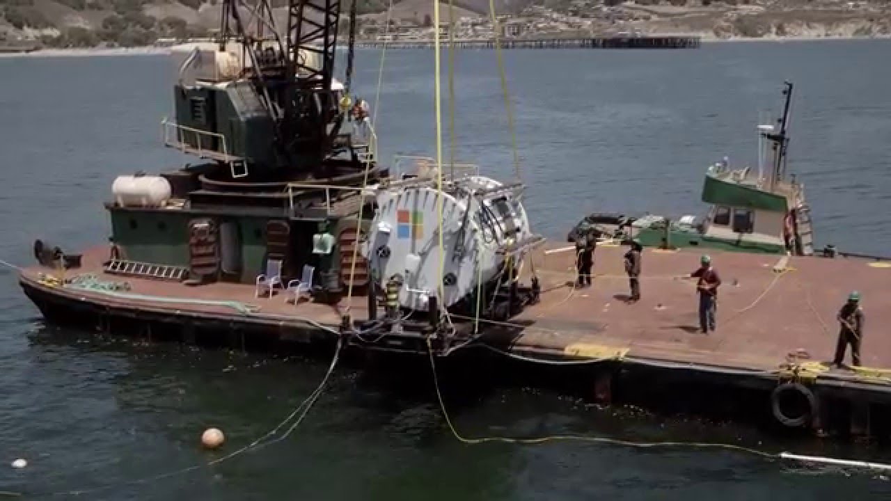 Microsoft's underwater datacenter: Project Natick - Microsoft Research