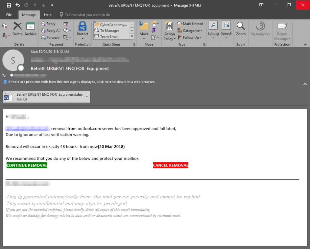 Hawkeye Keylogger - Reborn v8: An in-depth campaign analysis ...