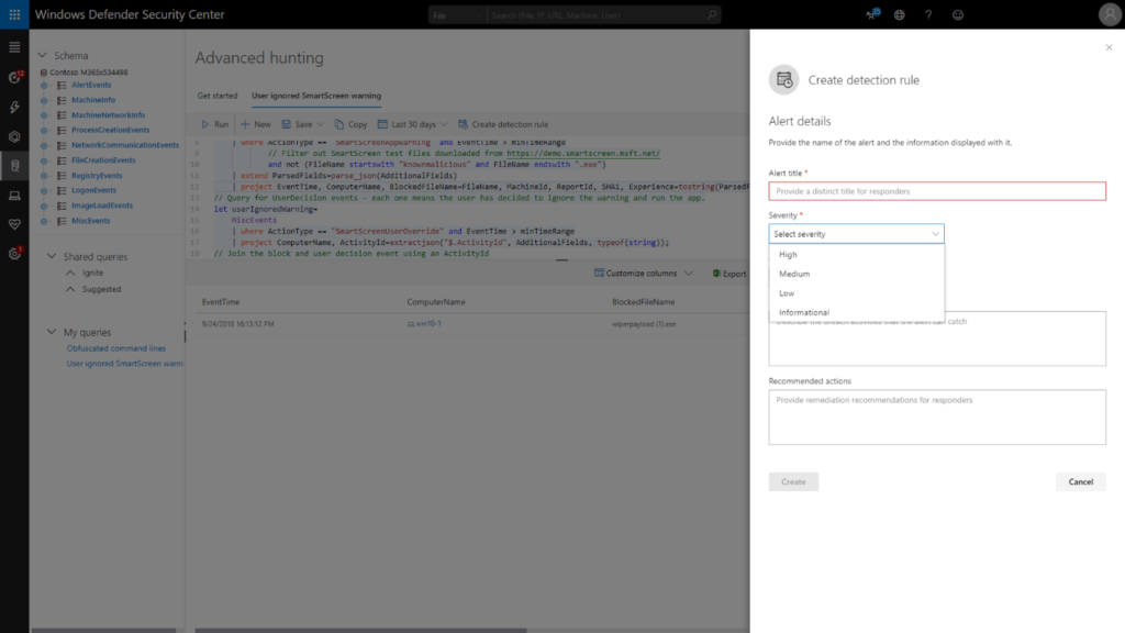 What’s new in Windows Defender ATP | Microsoft Security Blog