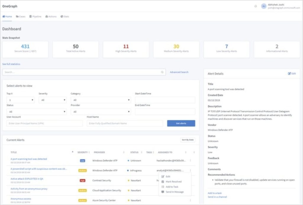 Announcing the Microsoft Graph Security Hackathon winners | Microsoft ...